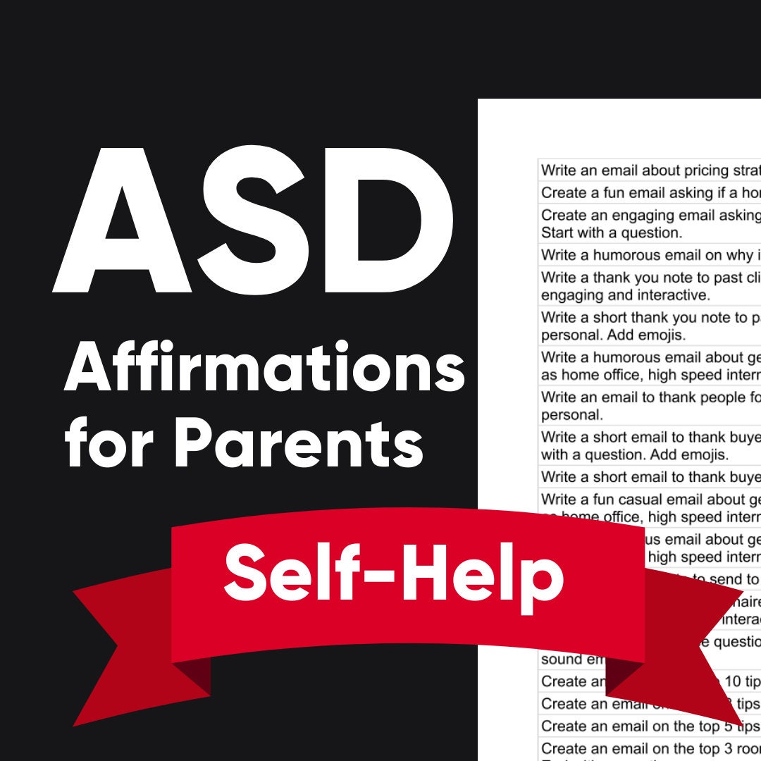 Positive Affirmations for Autism Awareness Acceptance Healing Autistic ...