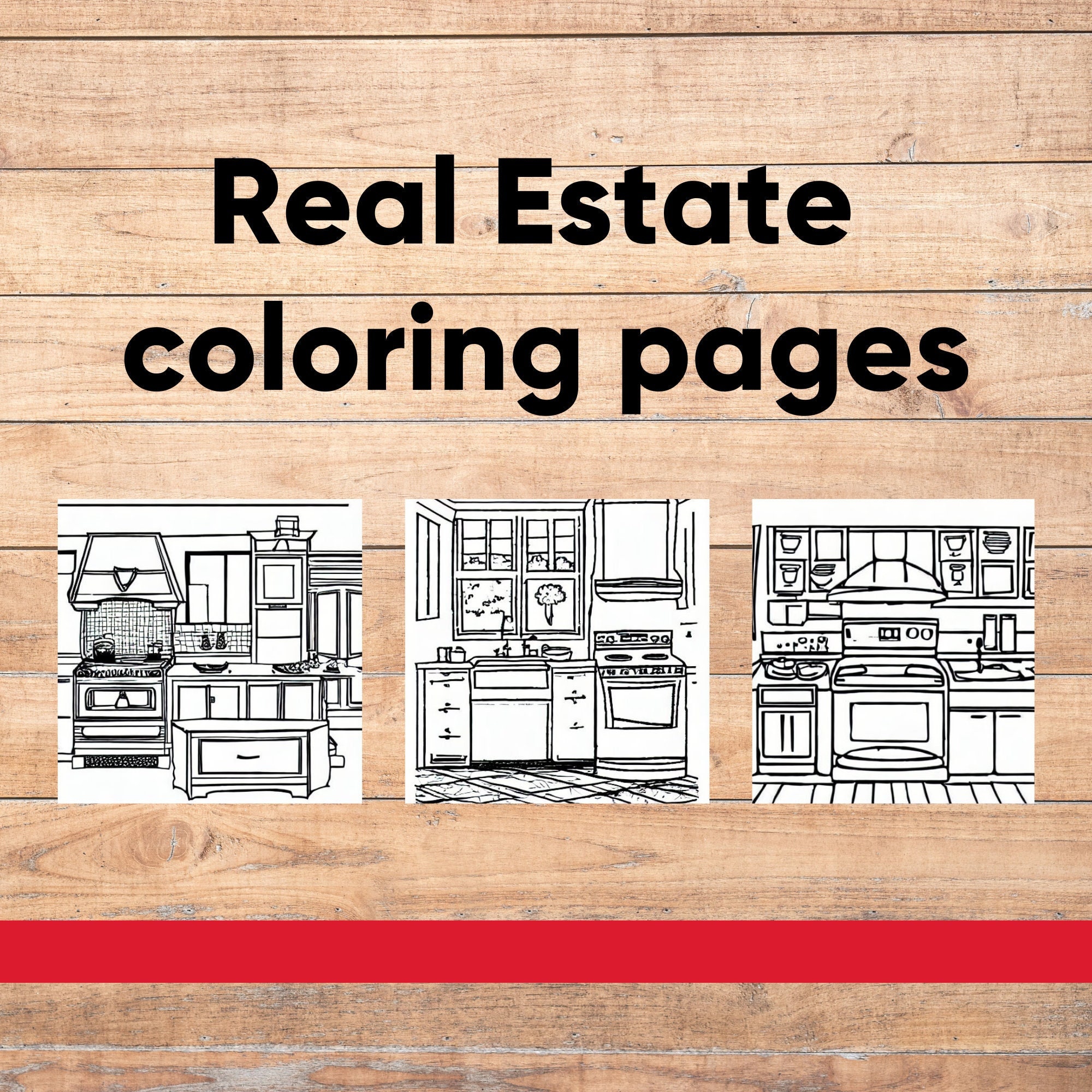 Coloring Pages for Kids Printable Activities for Real Estate - Etsy UK