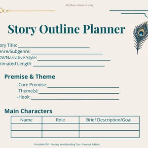 Full Theme Bundle / Fantasy Worldbuilding PDF / World Creation for ...