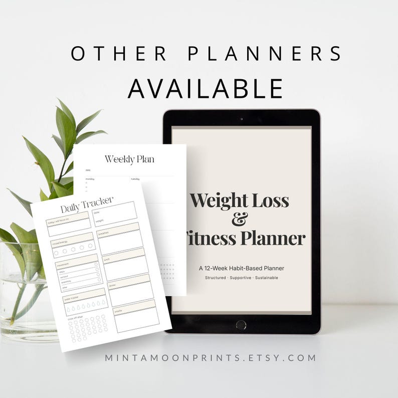 Daily Weight Tracker With Progress Chart – One Page Printable Log Sheet ...