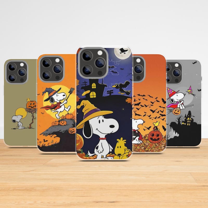 Snoopy Halloween Phone Cases - Etsy