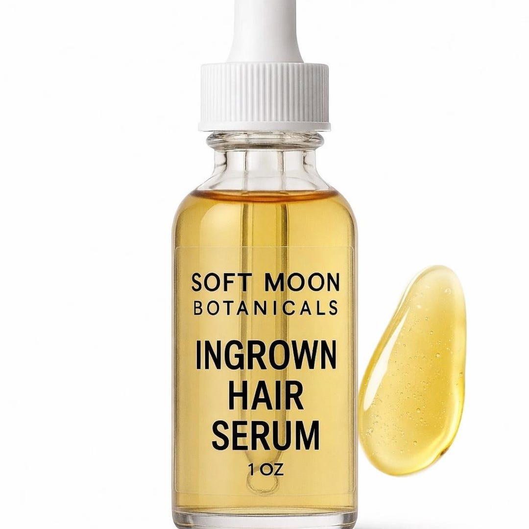 Ingrown Hair Oil Serum 1oz – Bikini Line & Beard Care – Smoothing Body ...