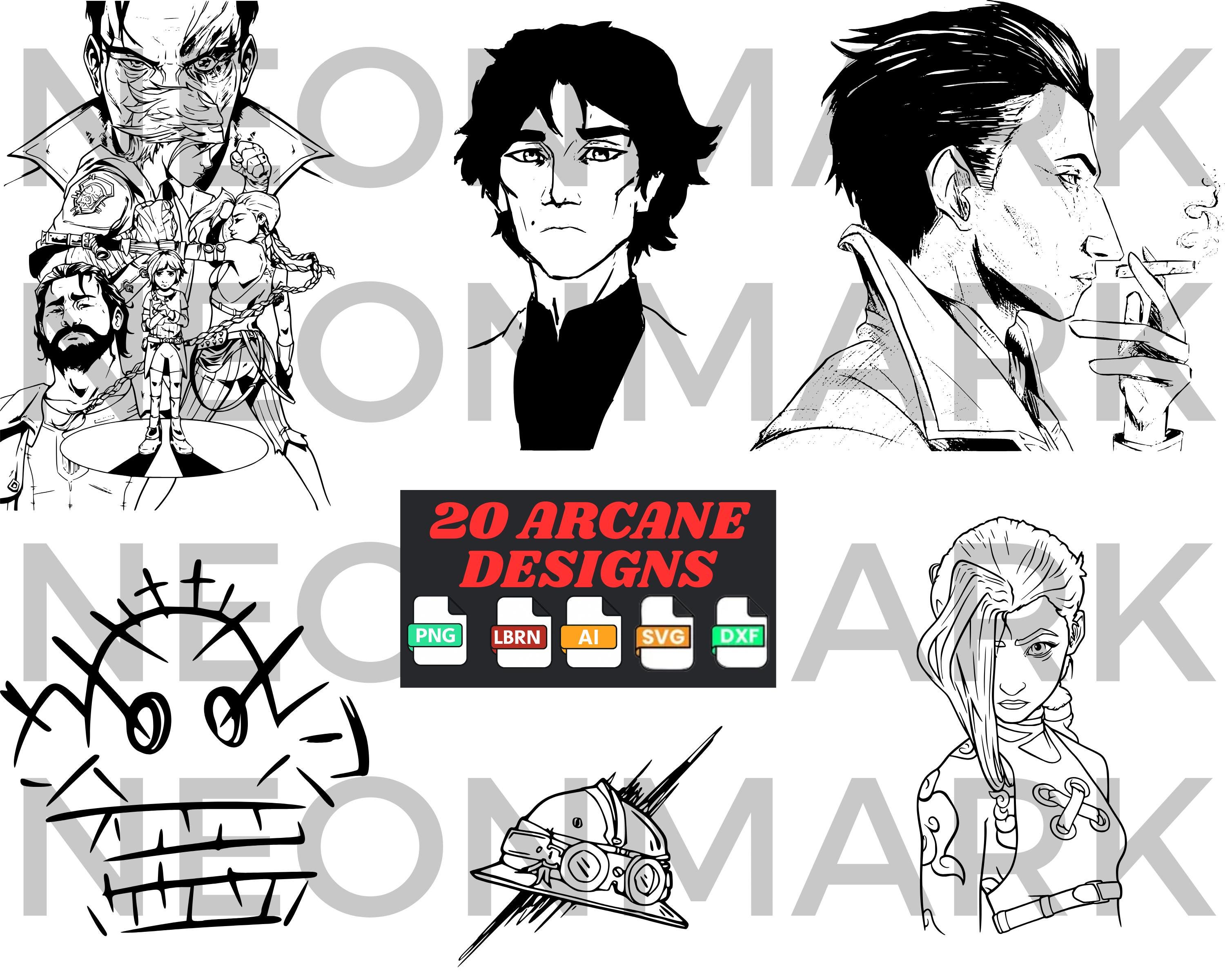 ARCANE Special Bundle– 20 Digital Files – SVG | Laser Cut | Cricut ...