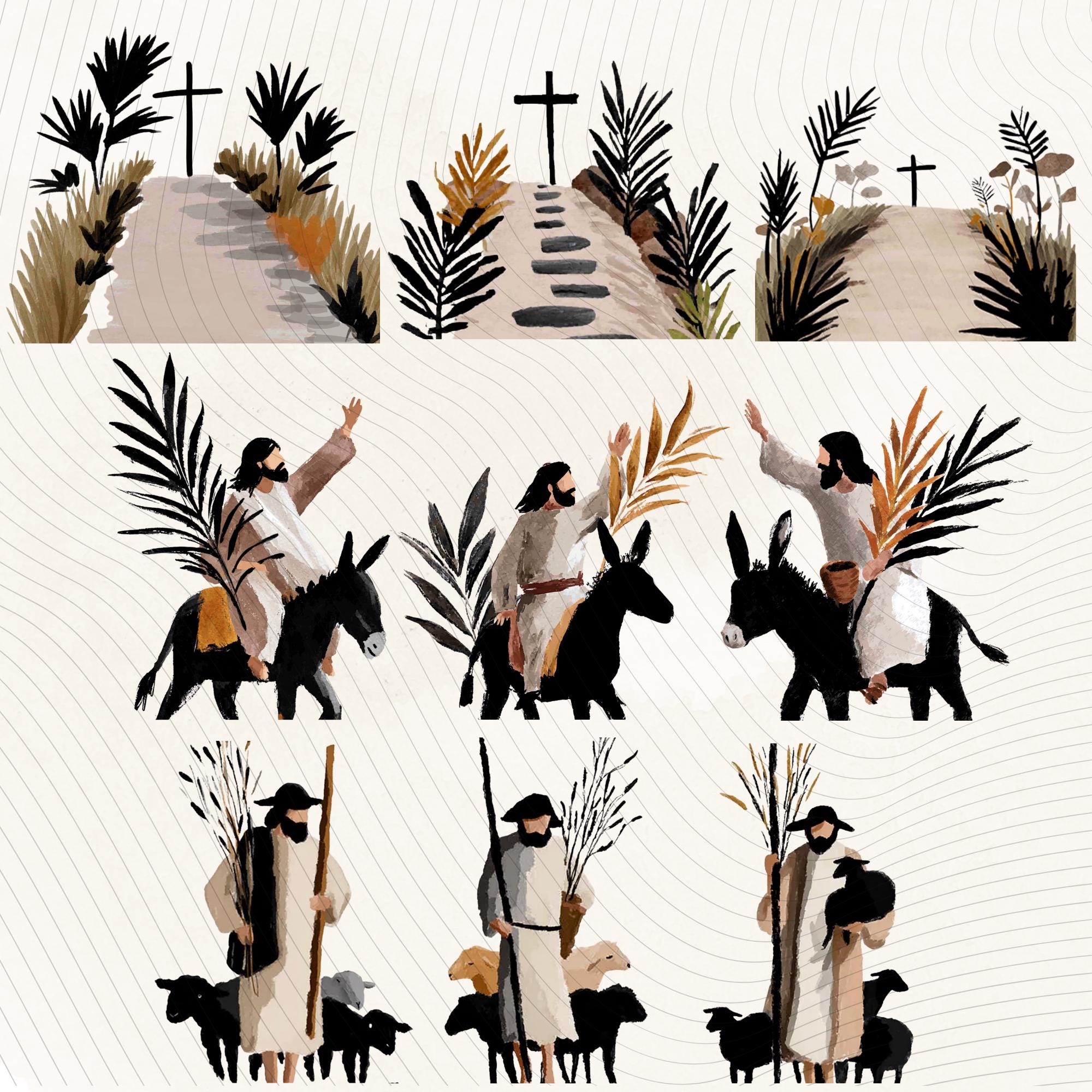 Christian Easter Clipart Bundle-resurrection Clipart-easter Png-easter ...