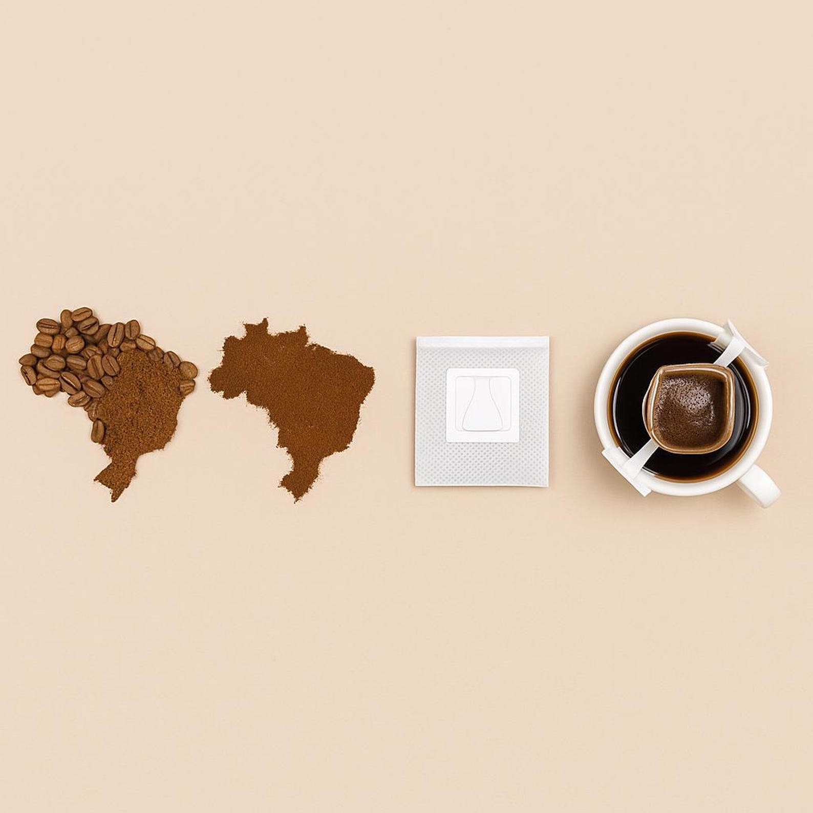 Specialty Drip Coffee With Filter Brazil (single Origin) - Etsy