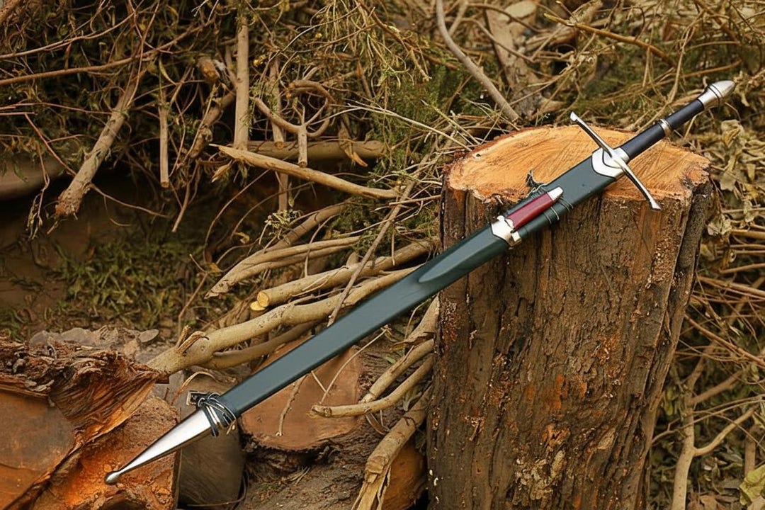 Hand-forged Ranger Sword: Viking-inspired Cosplay Replica - Etsy