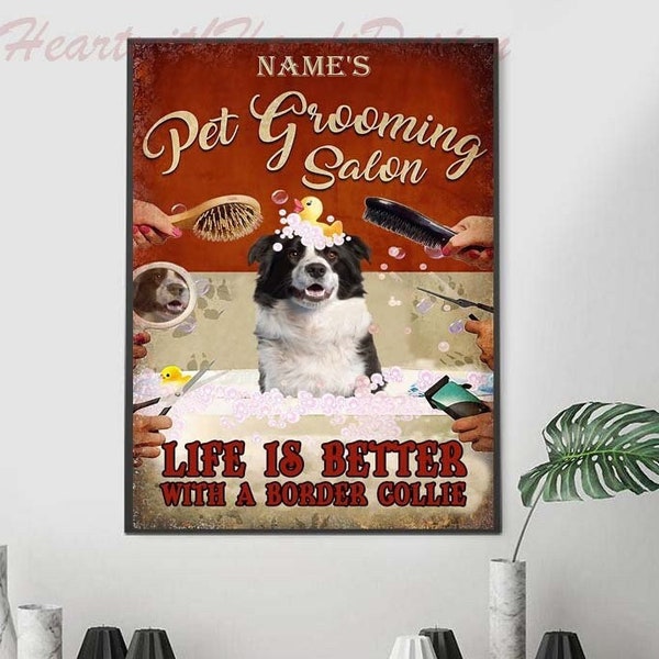 Funny Dog Grooming Poster - Etsy