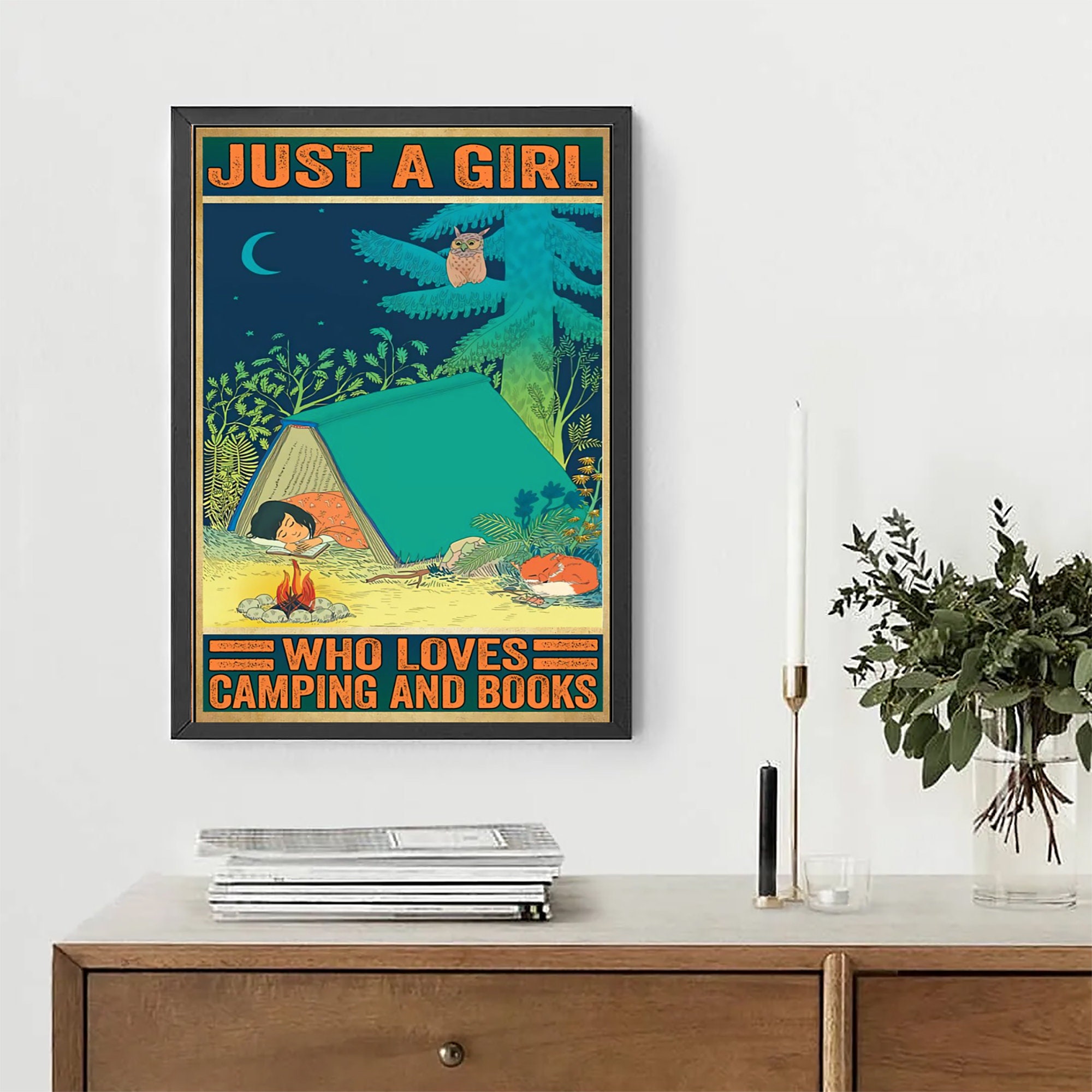 Vintage Camping Art