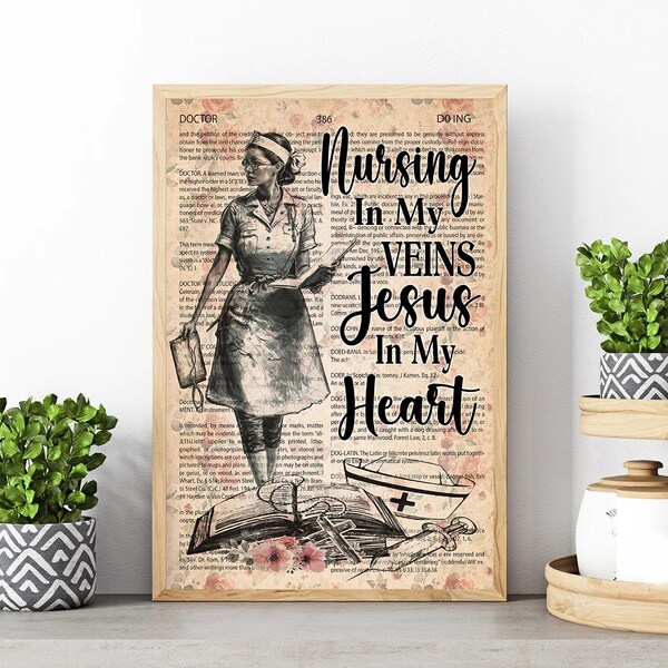 Nurse Jesus Poster - Etsy