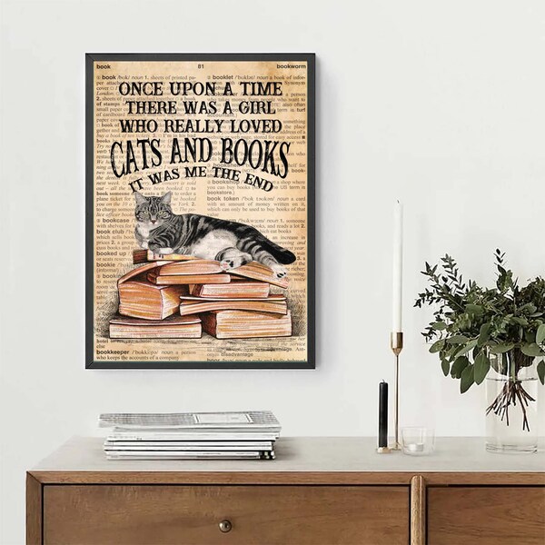 Cat Poster - Etsy