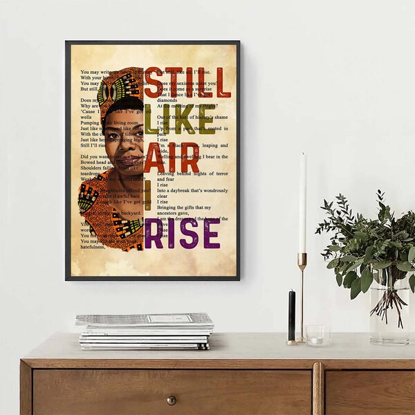 Maya Angelou Poster - Etsy