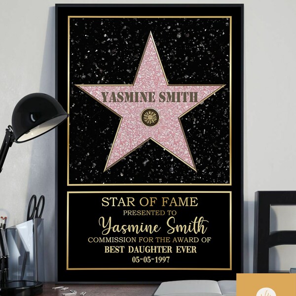 Walk of Fame - Etsy