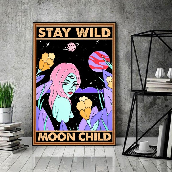 Hippie Poster - Etsy