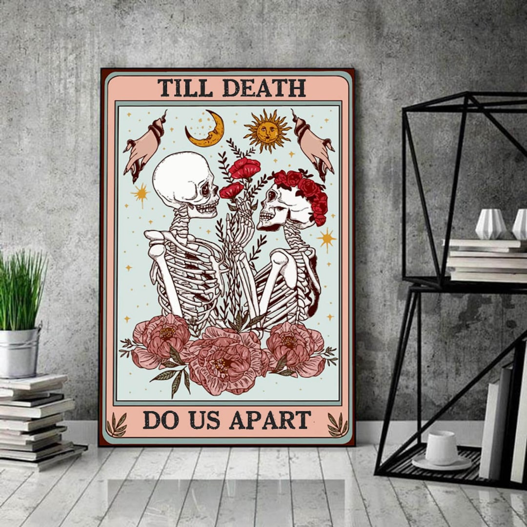 Loving Couple Vintage Poster Husband and Wife Art - Etsy