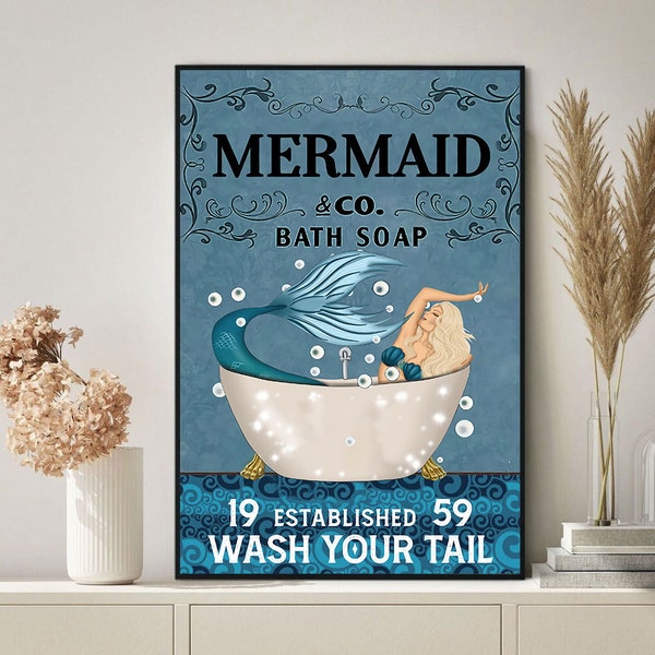 Mermaid Bathroom - Etsy