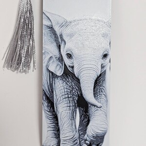 Baby Elephant Bookmark - Etsy
