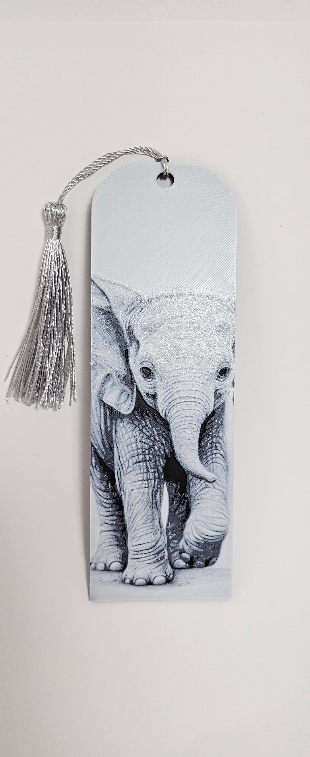 Baby Elephant Bookmark - Etsy