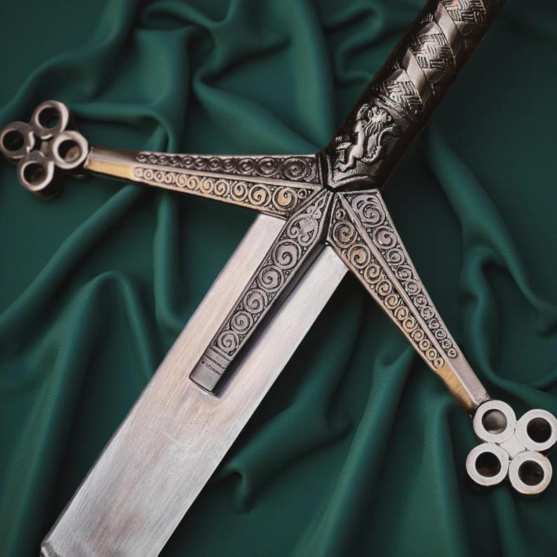 Scottish Claymore Sword Replica, Legendary Highlander Two-handed ...