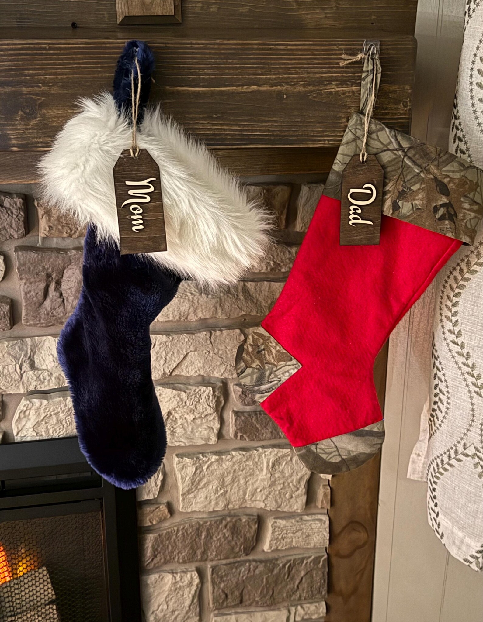 Personalized Stocking Tags - Etsy