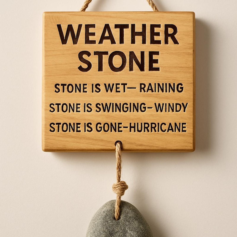 Weather Stone - Etsy
