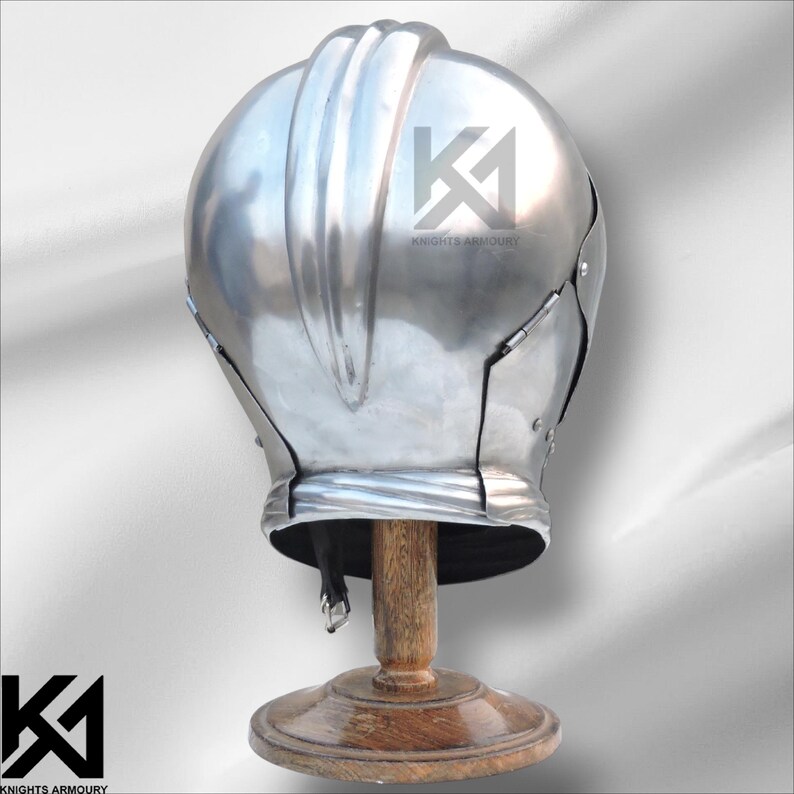 Visored Tudor Helmet – Medieval Knight Helmet (18 Gauge Mild Steel) SCA ...