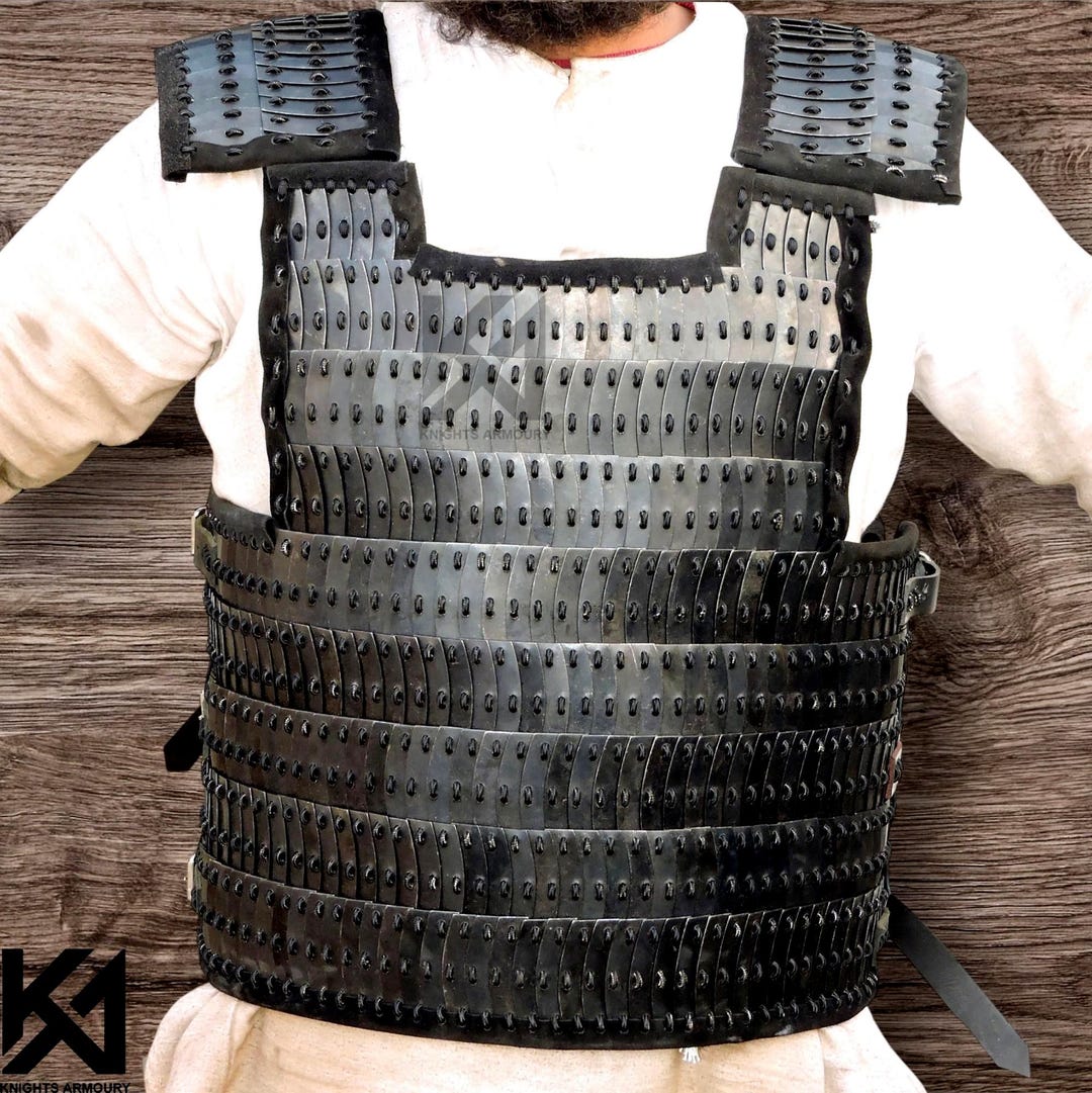 Viking Lamellar Armor – 20 Gauge Steel Scale Body Armor | Medieval ...