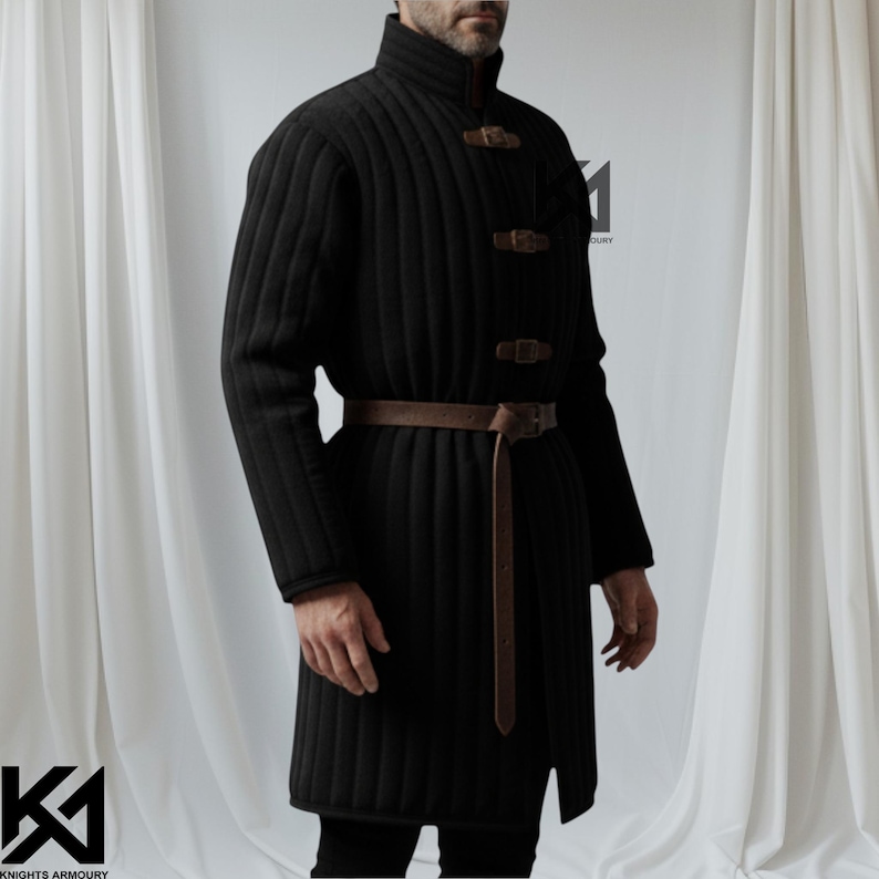 Custom Fit Medieval Gambeson: Thick Padded Armor Jacket - Etsy