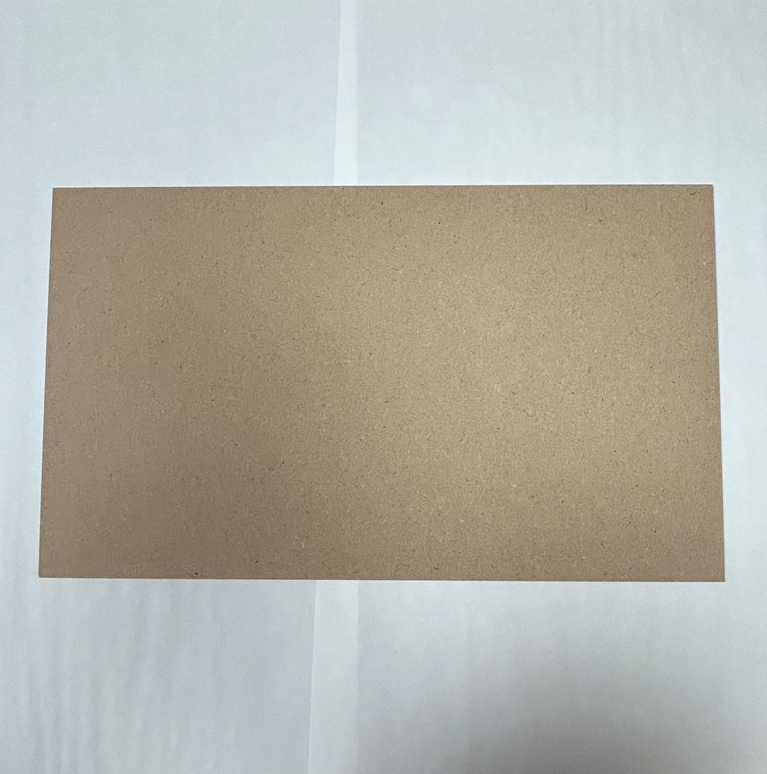 50 Pack - Laser Ready 1/8" HDF Board: 12" X 20" DIY Wood Sheet - Etsy