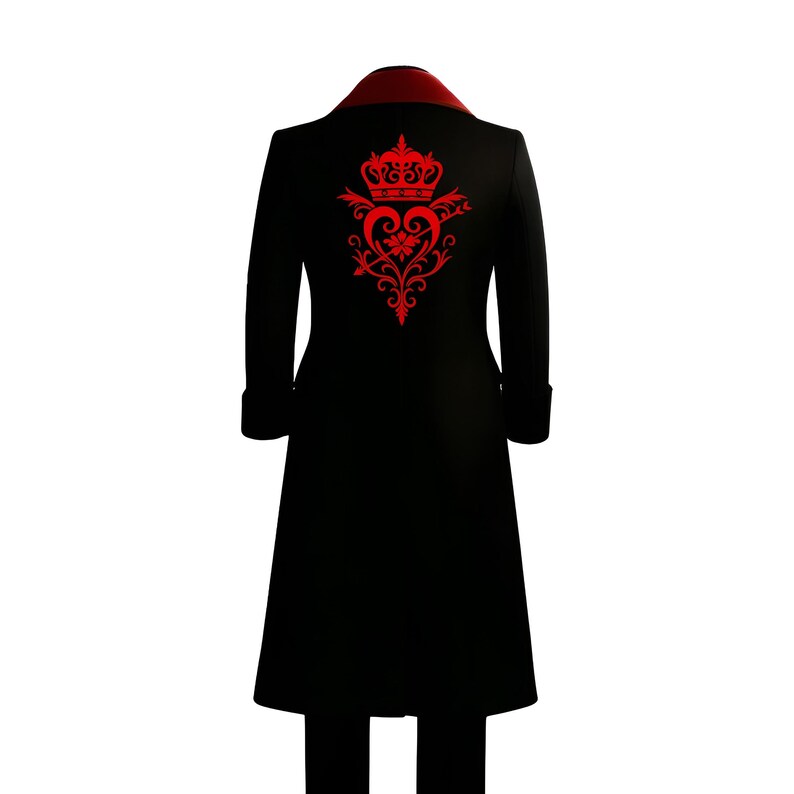 Victorian Vampire Noble Suit | Goth Ceremony Prom Outfit | Royal Heart ...