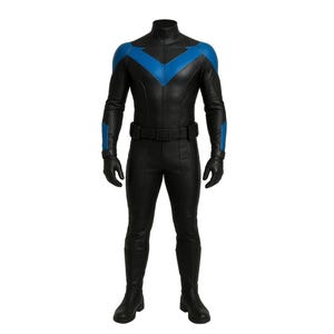 Men's Nightwing Cosplay Superhero Cosplay Suit | Vigilante Leather ...