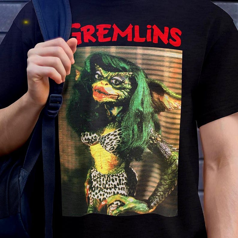 Retro Gremlins PNG: Cult Classic Horror-comedy T-shirt Design (digital ...