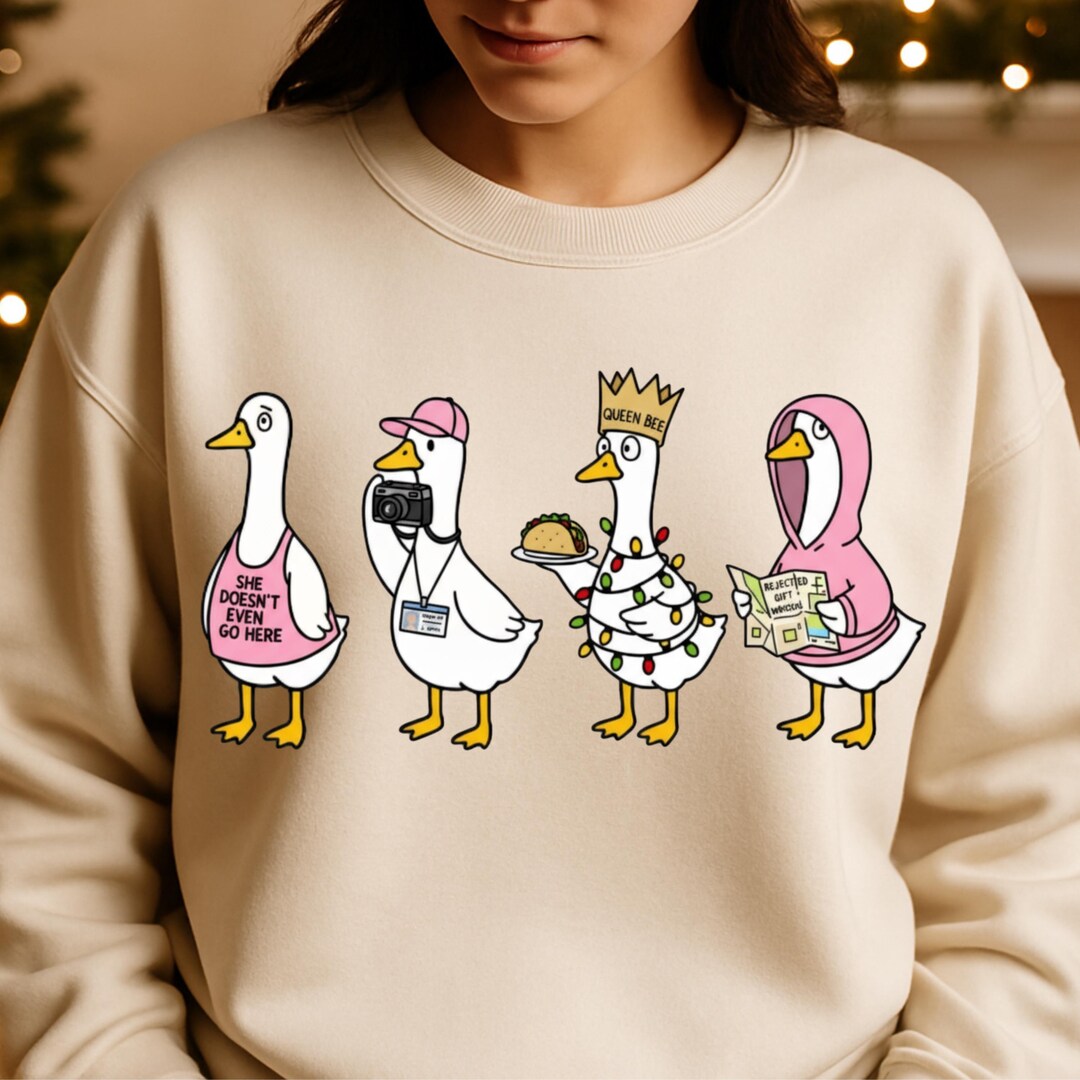 Mean Girls Goose PNG Funny Meme Digital Download Pop Culture Clipart ...