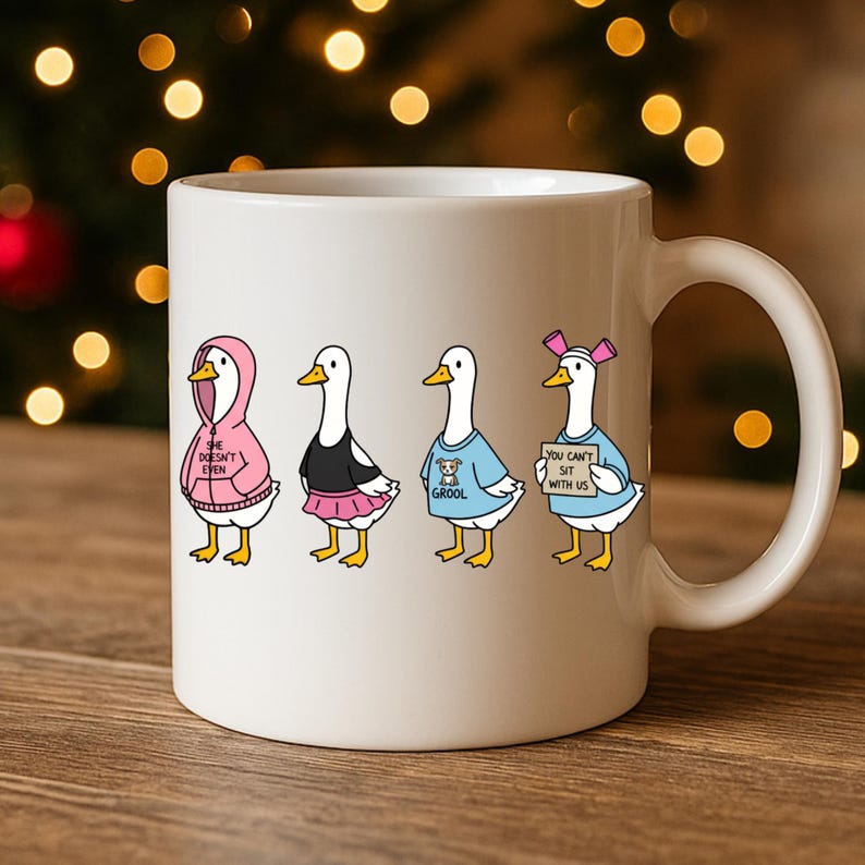 Mean Girls Goose PNG Funny Meme Digital Download Pop Culture Clipart ...