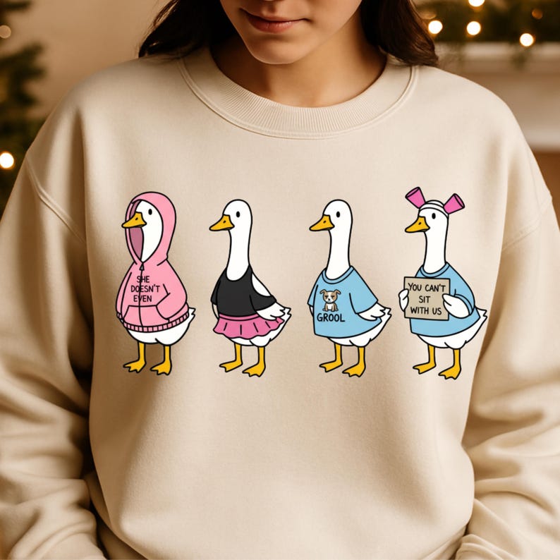 Mean Girls Goose PNG Funny Meme Digital Download Pop Culture Clipart ...
