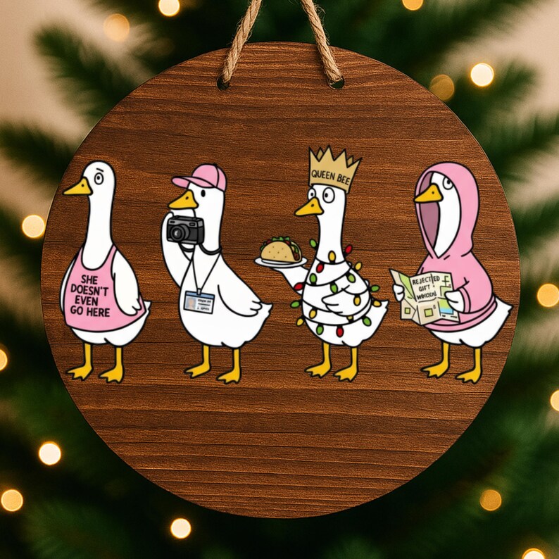 Mean Girls Goose PNG Funny Meme Digital Download Pop Culture Clipart ...