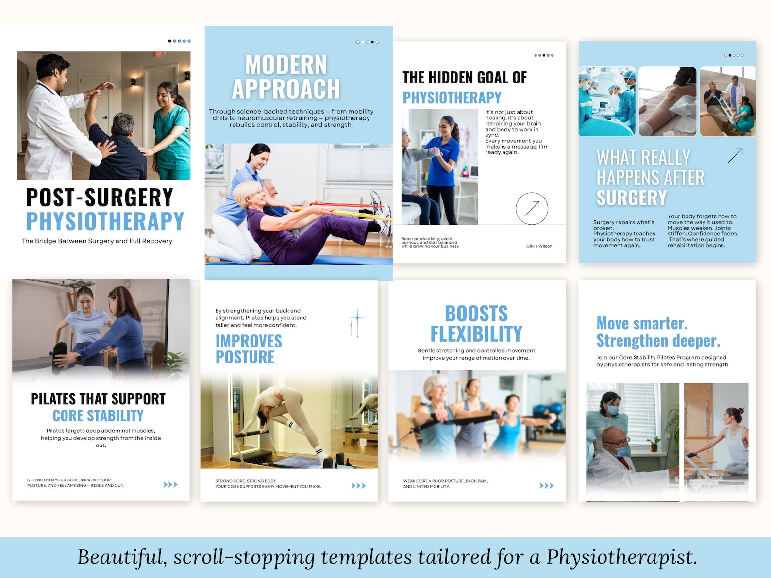 Physiotherapy & Rehabilitation Instagram Post, Posture Correction ...