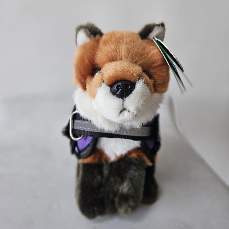 Emotional Support Harness Plush Essa - Etsy