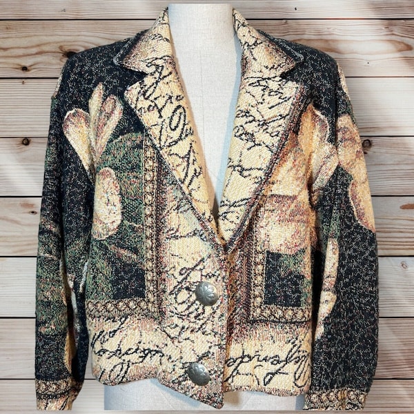 Tapestry Jacket - Etsy