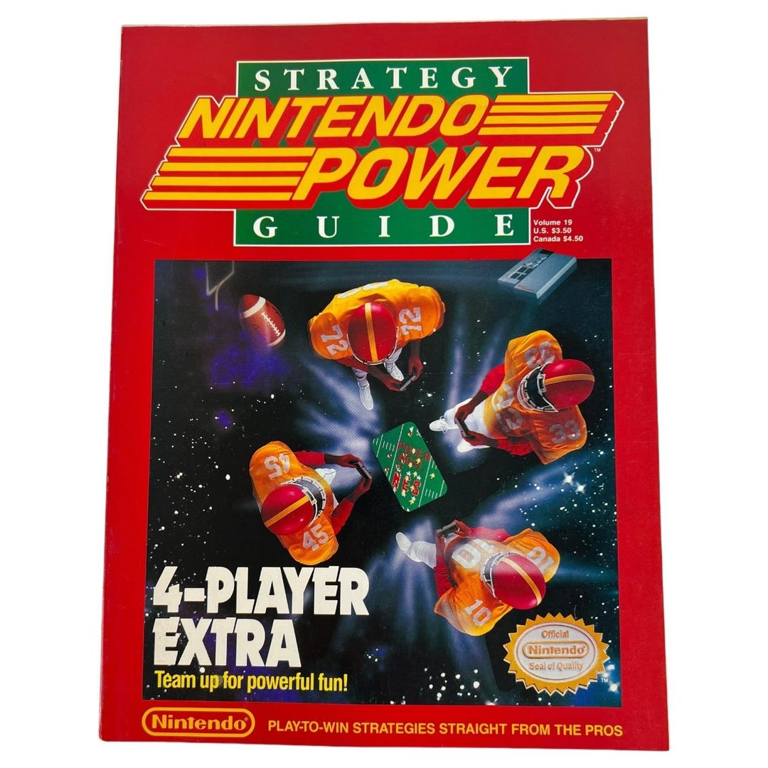 Nintendo Power Strategy Guide Vol. 33 4-player Extra Team up Official ...