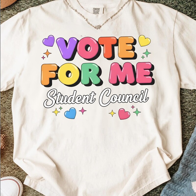 Student Council Shirt - Etsy
