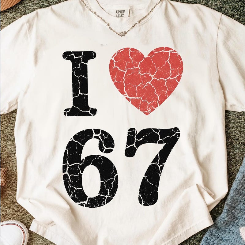 Number 67 Clipart - Etsy