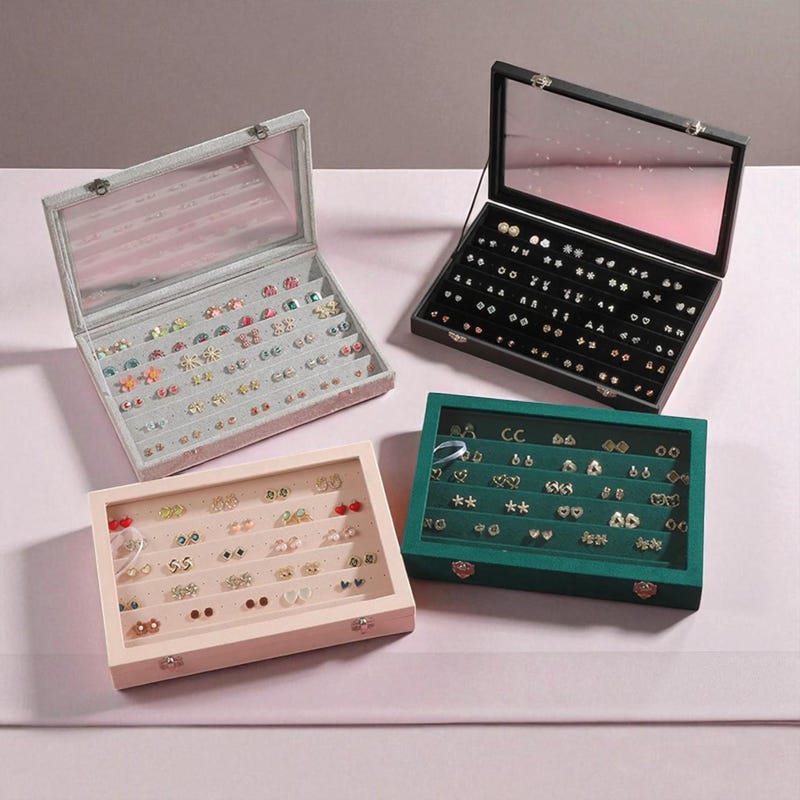 Package Box Earrings - Etsy UK