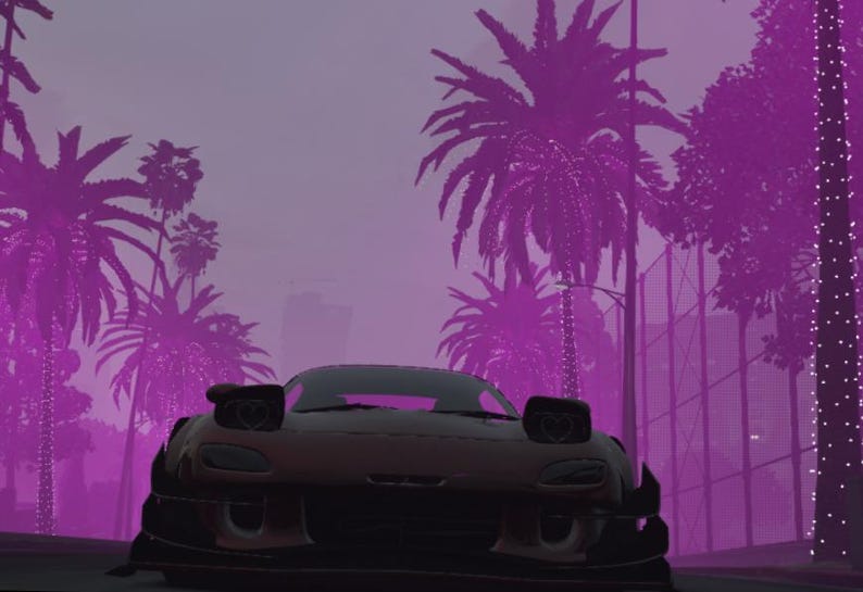 Mazda RX7 animado con luces para FiveM GTAV - Etsy México