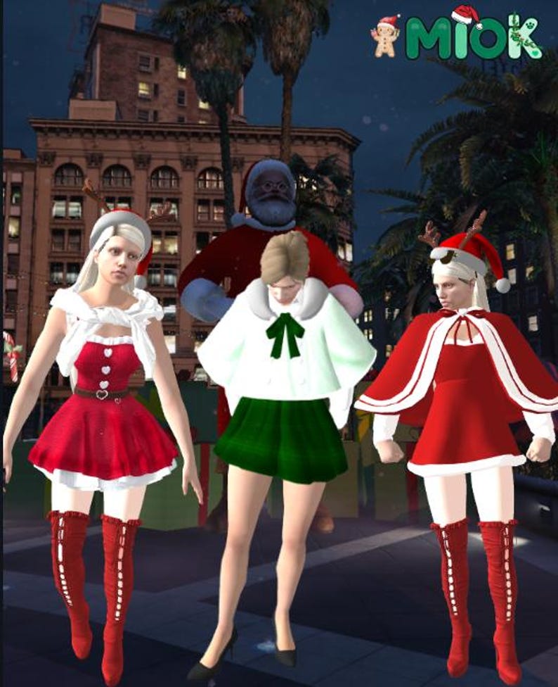 CHRISTMAS Clothing Pack - FIVEM - Etsy Ireland