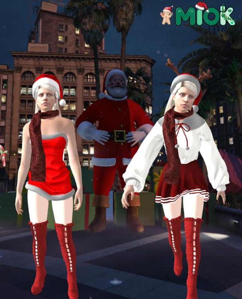 CHRISTMAS Clothing Pack - FIVEM - Etsy Ireland