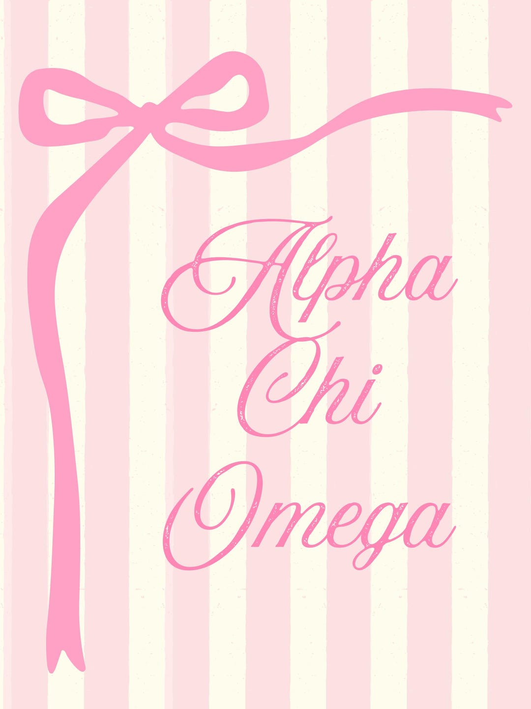 Alpha Chi Omega Dorm Sign - Etsy