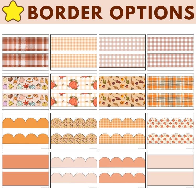 Pumpkin Patch Bulletin Board Kit | Fall Thanksgiving Classroom ...