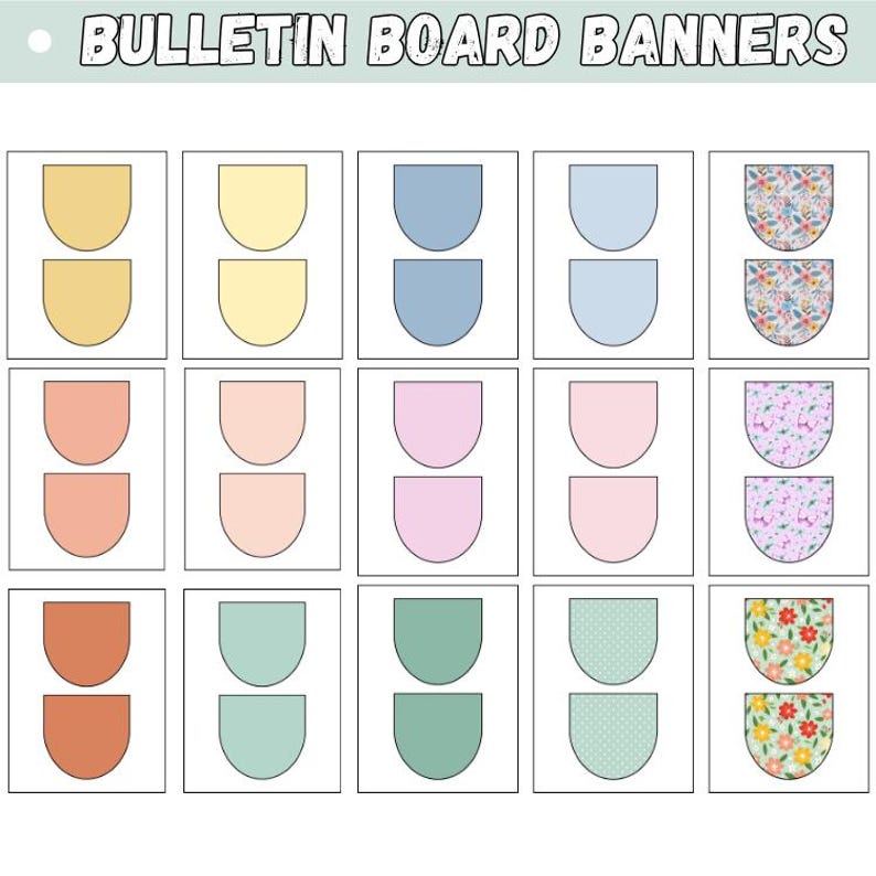 Spring Bulletin Board Kit | Student Photo Craft | Printable March April ...