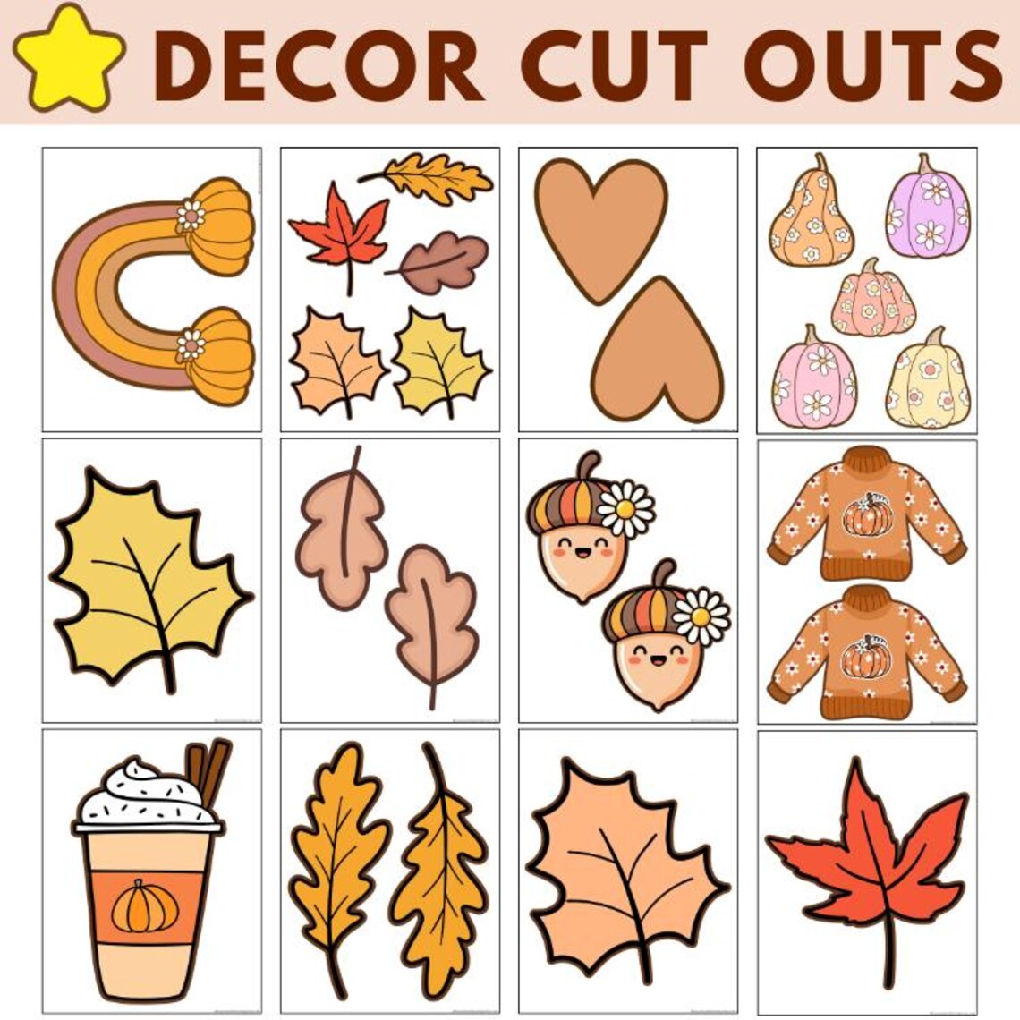 Pumpkin Patch Bulletin Board Kit | Fall Thanksgiving Classroom ...