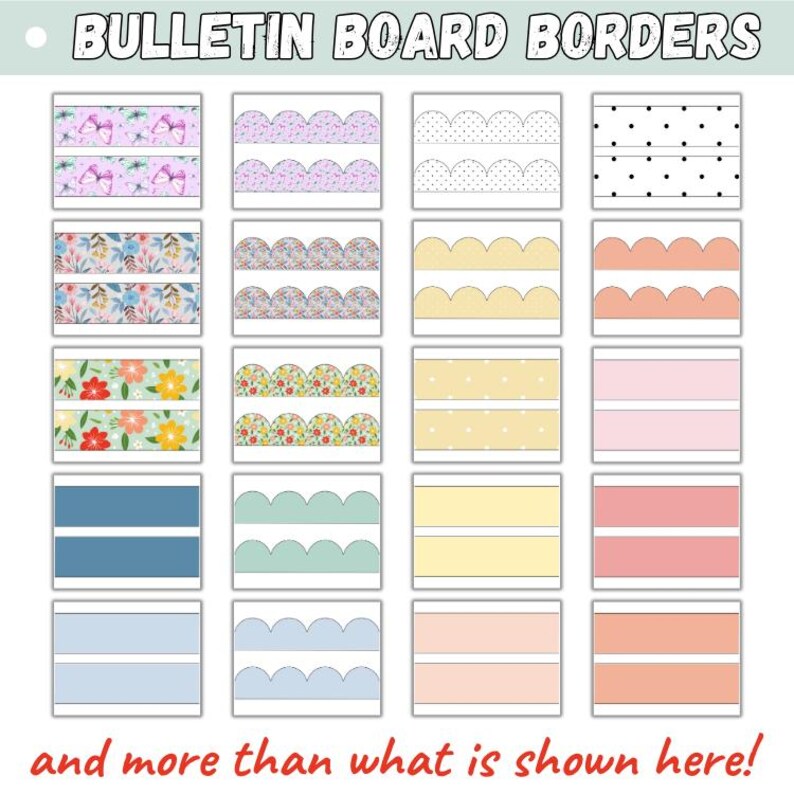 Spring Bulletin Board Kit | Student Photo Craft | Printable March April ...